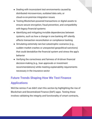 Financial Application Testing: Ensuring Security, Accuracy, and ...