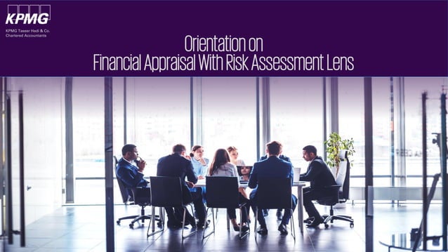 Financial Appraisal With Risk Assessment Lens | PPT