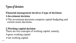 Financial area of management | PPTX