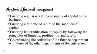 Financial area of management | PPTX