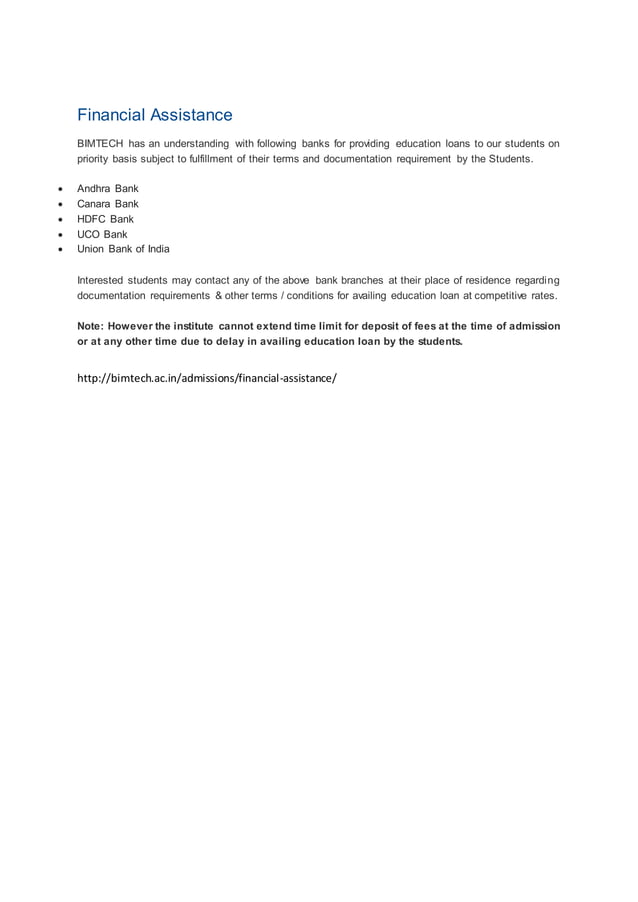 Financial assistance | DOCX