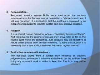 Financial audits reasons behind failures & some suggestions | PPT