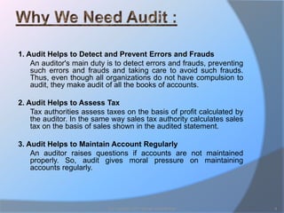 Financial audits reasons behind failures & some suggestions | PPT