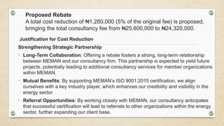 FINANCIAL BID FOR INSTALLATION AND CERTIFICATION OF MEMAN TO ISO 9001 2015.pptx | Business ...