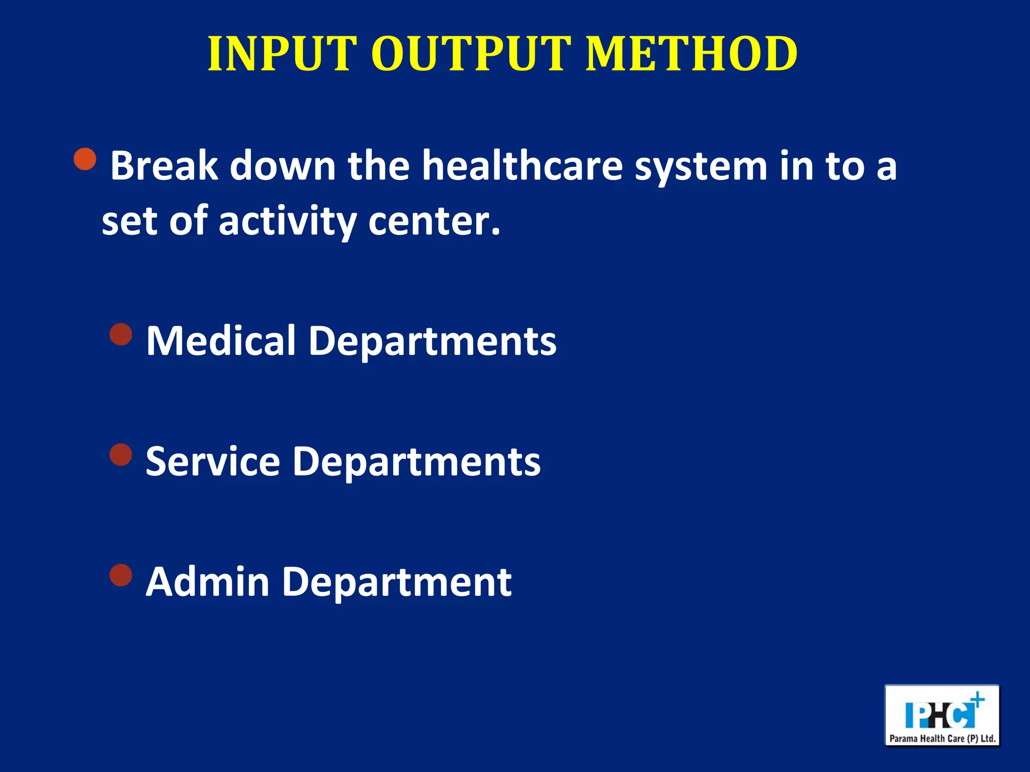Financial budgeting for hospital | PPT