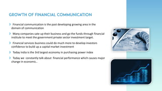 Financial communication ccpr bms ppt | PDF