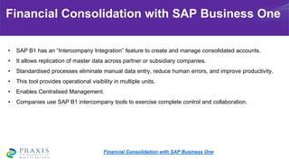 Financial Consolidation with SAP Business One | PPT