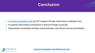 Financial Consolidation with SAP Business One | PPT