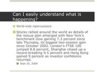 Financial crisis | PPT