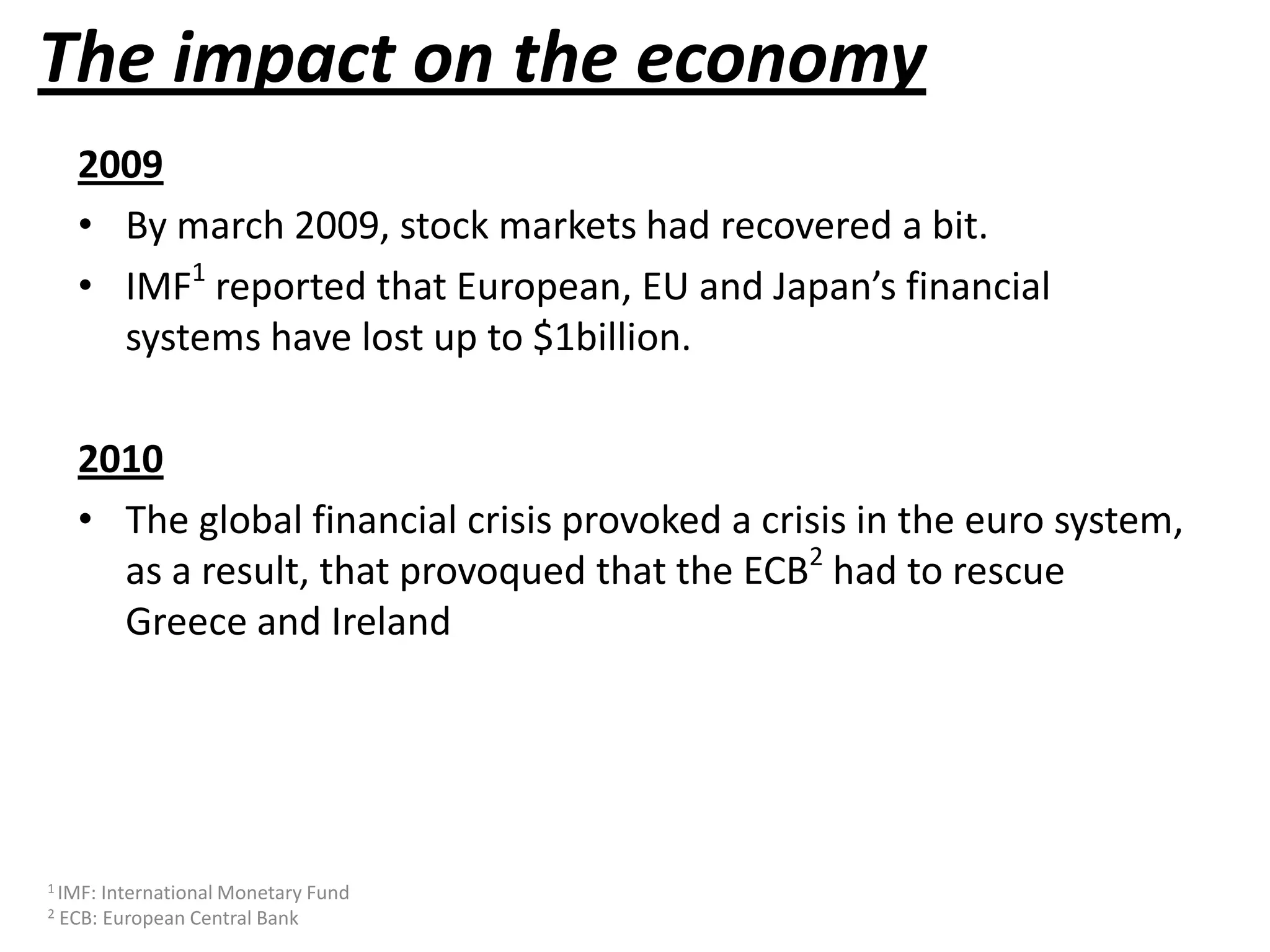 Financial crisis | PPT