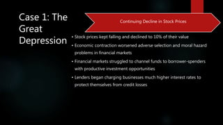 Financial crisis - The Great Depression and The Global Crisis 2008 | PPTX