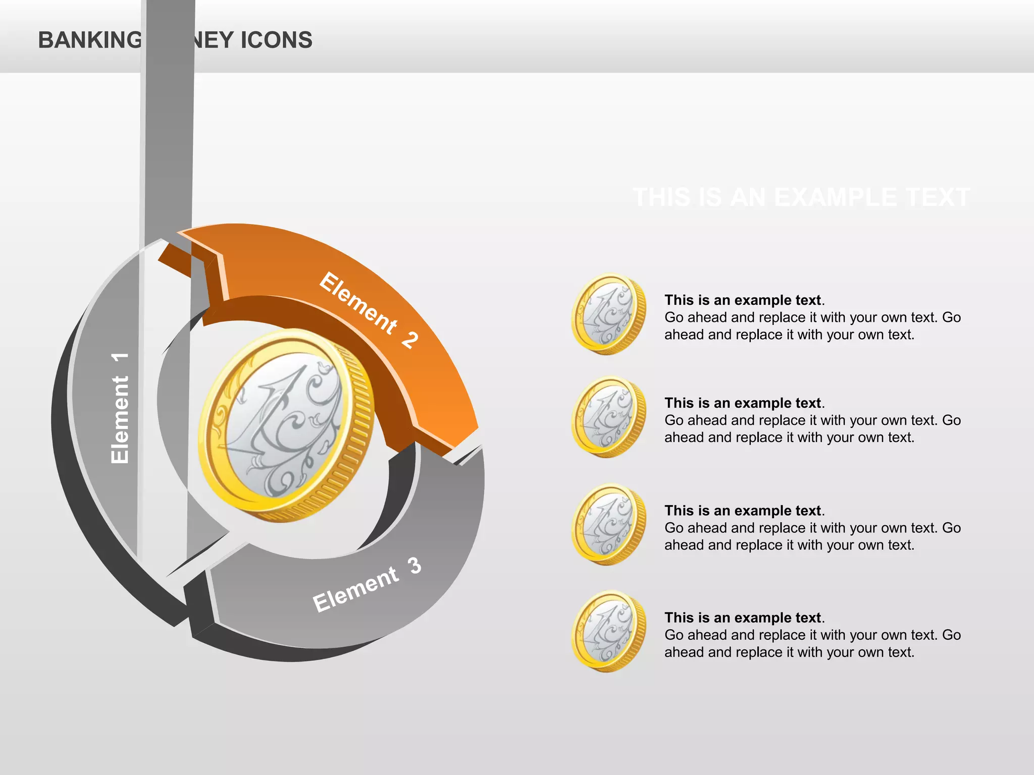 Financial Cycle Diagram for PowerPoint by PoweredTemplate.com