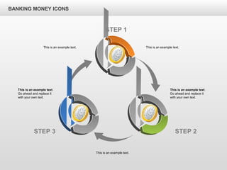 Financial Cycle Diagram for PowerPoint by PoweredTemplate.com