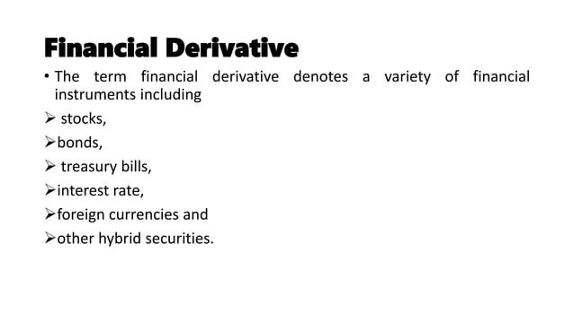FD-unit 1.pptx | Stocks and Bonds | Personal Investing