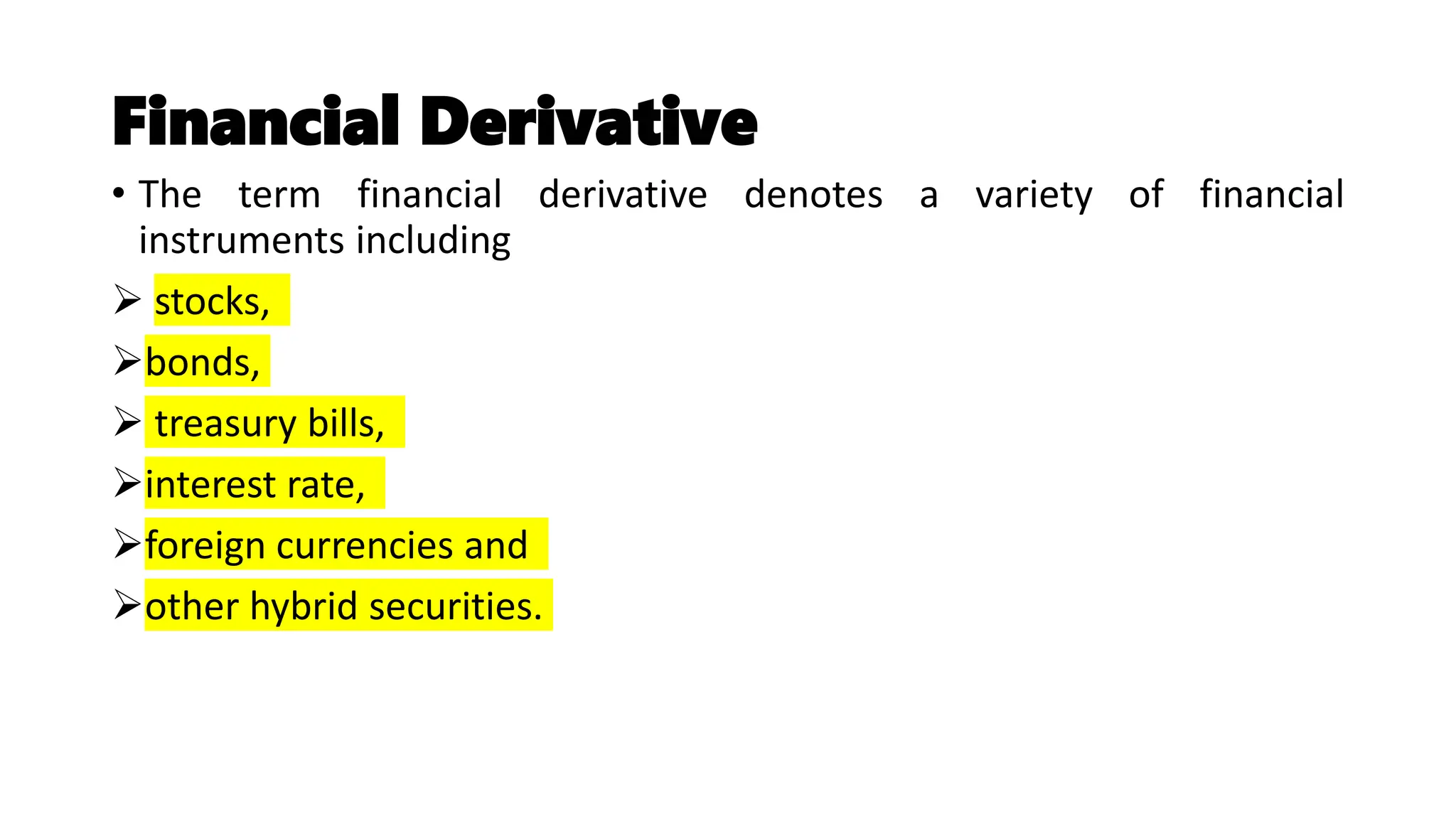 Financial Derivatives-types, unit 1.pptx