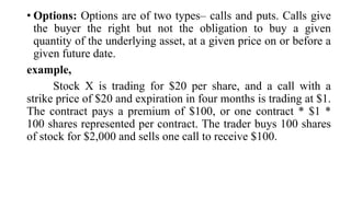 Financial Derivatives-types, unit 1.pptx