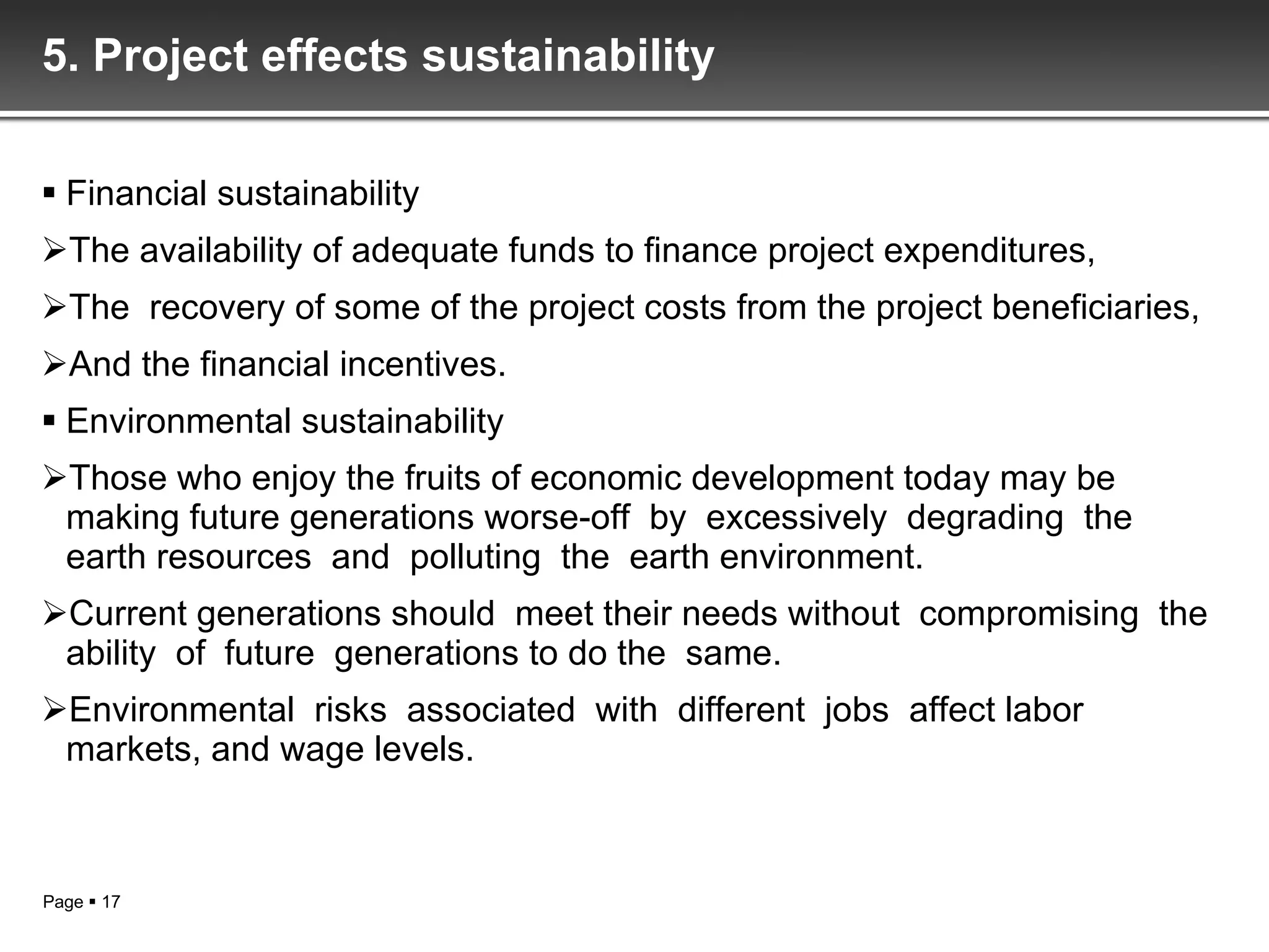 Financial & Economic Evaluation of projects | PPT
