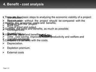 Financial & Economic Evaluation of projects | PPT