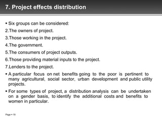 Financial & Economic Evaluation of projects | PPT