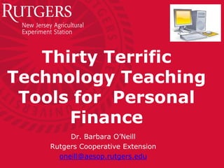 Thirty Terrific Technology Teaching Tools-07-15 | PPT