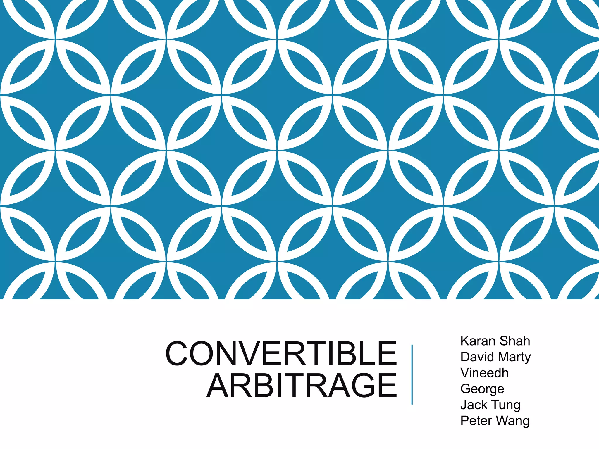 Convertible Arbitrage | PPT