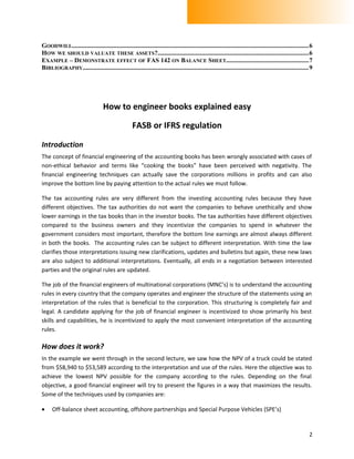 Financial Engineering | DOC