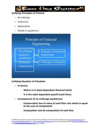 Financial Engineering 1 | PDF