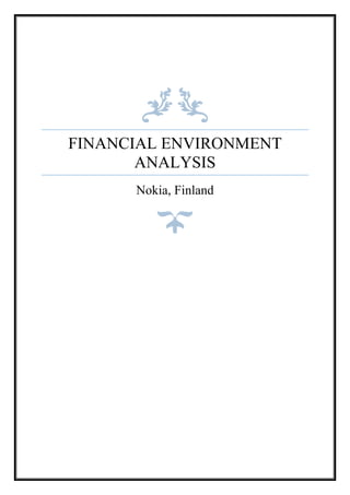 Financial environment analysis | PDF