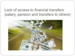 Financial Exclusion and financial inclusion | PPTX