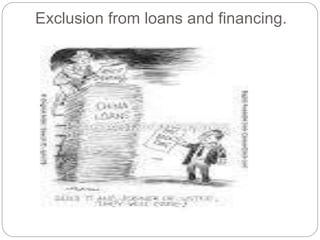 Financial Exclusion and financial inclusion | PPTX