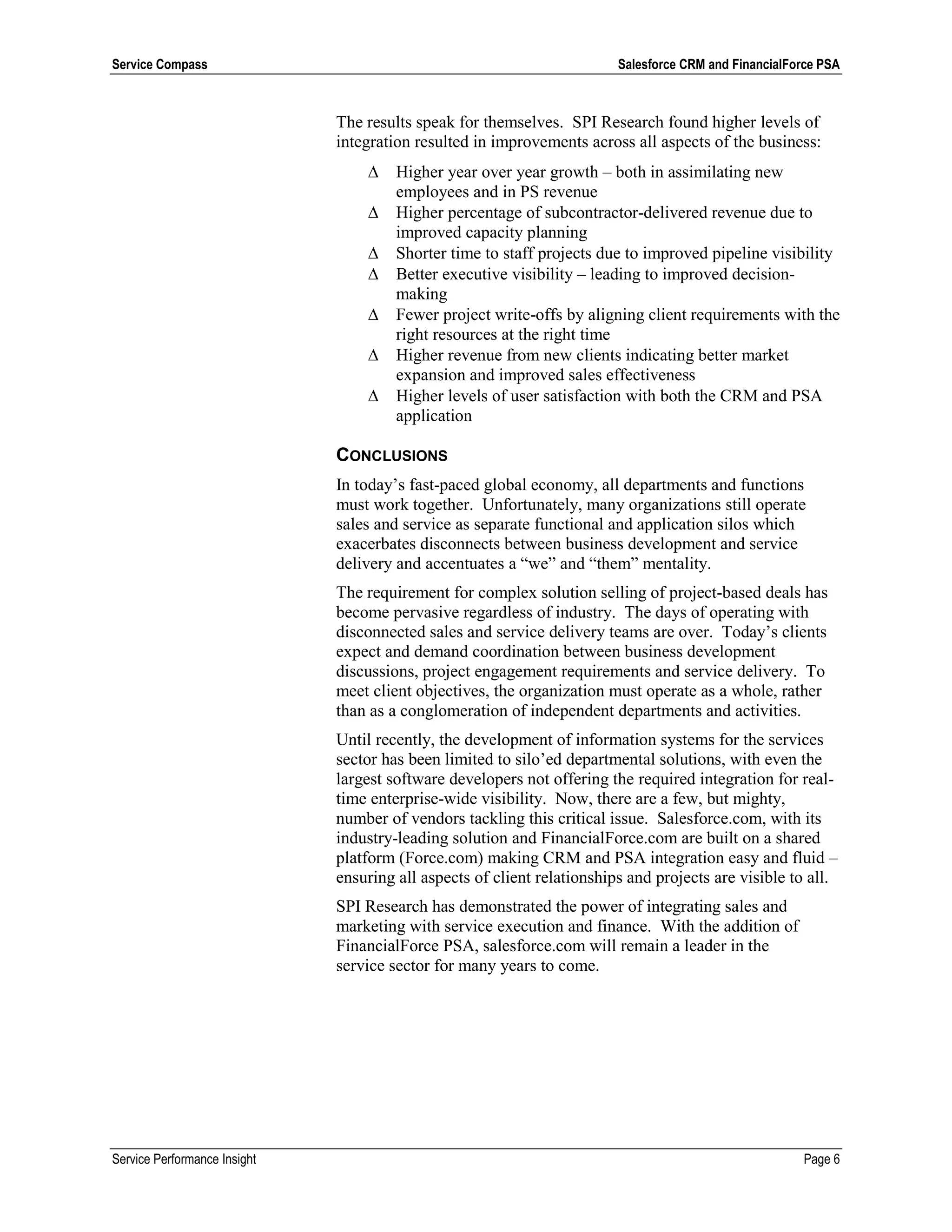 Financial force psa and salesforce crm | PDF