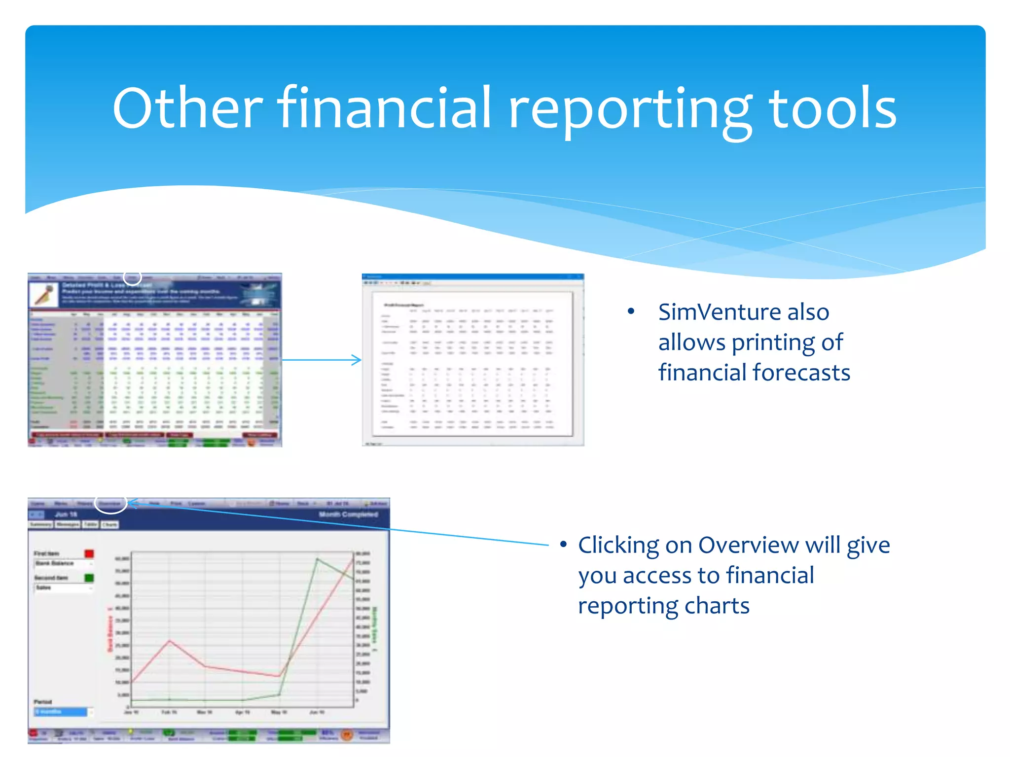 Financial forecasting and how it works in sim venture | PPTX