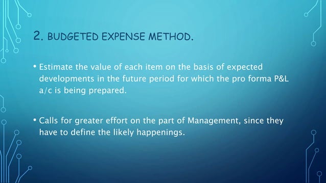Financial forecasting & planning | PPTX