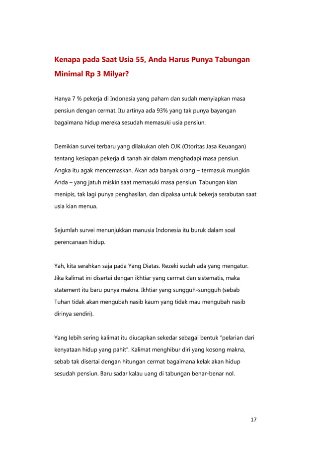 Financial freedom | PDF