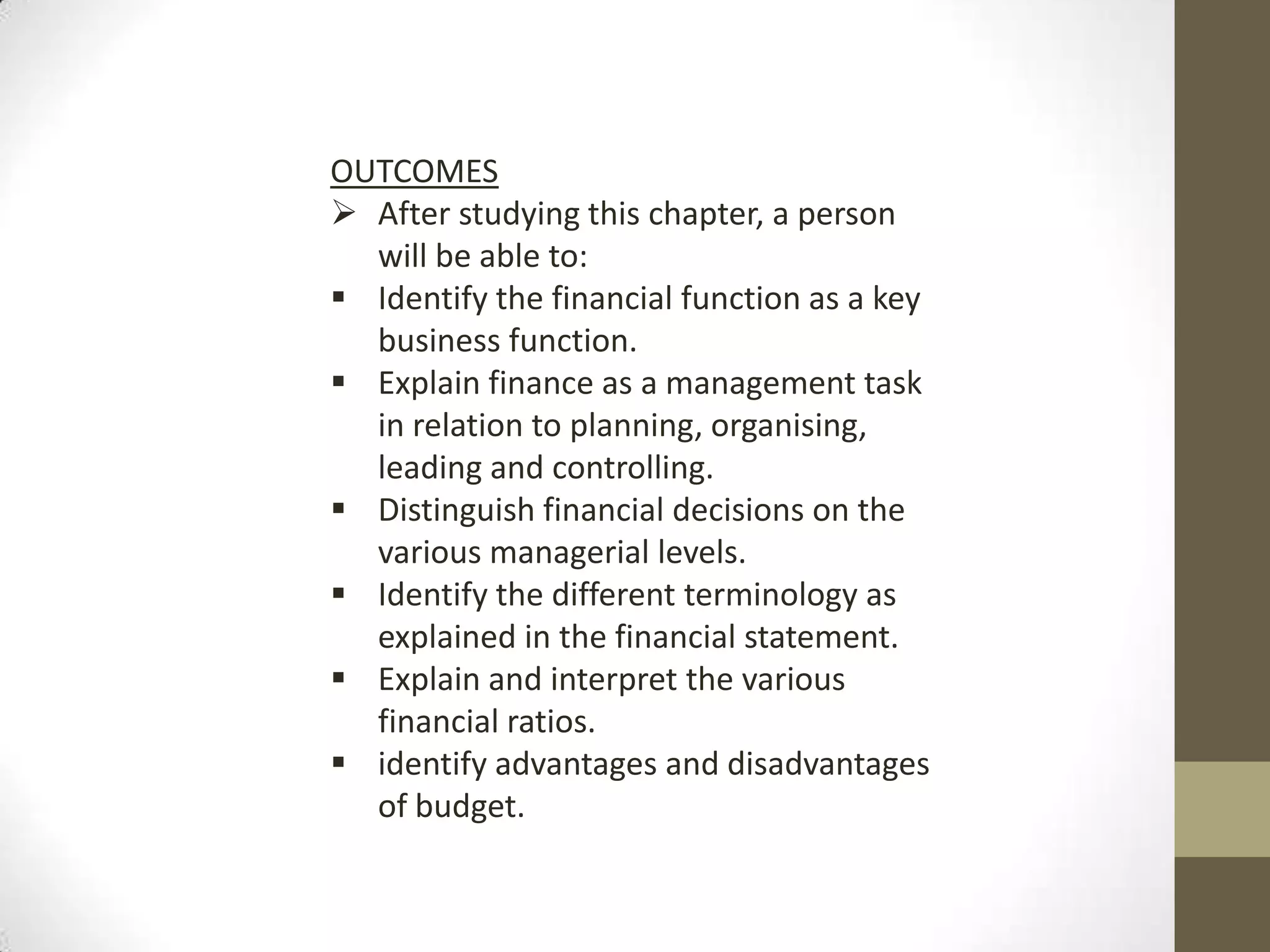 Financial function | PPTX