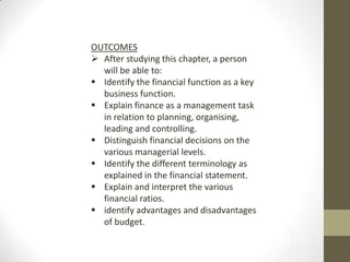 Financial function | PPTX