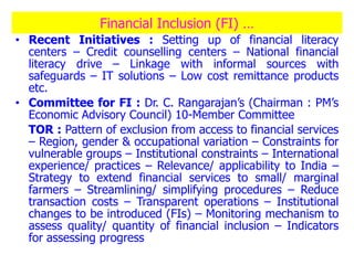 Financial inclusion | PPTX