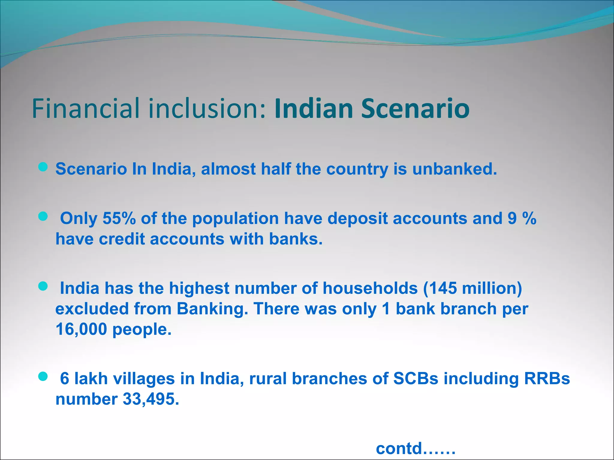 Financial inclusion | PPT