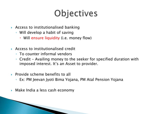 Financial inclusion | PPTX