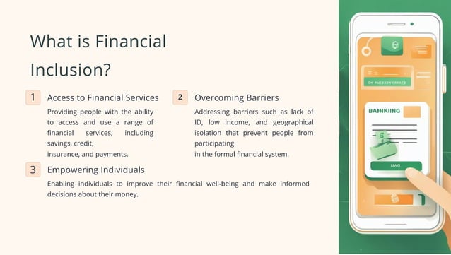 Financial inclusion ……………………………………………….. | PPT