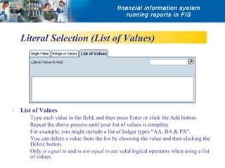 Financial information system | PPT
