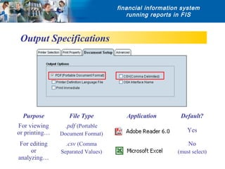 Financial information system | PPT