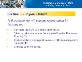 Financial information system | PPT