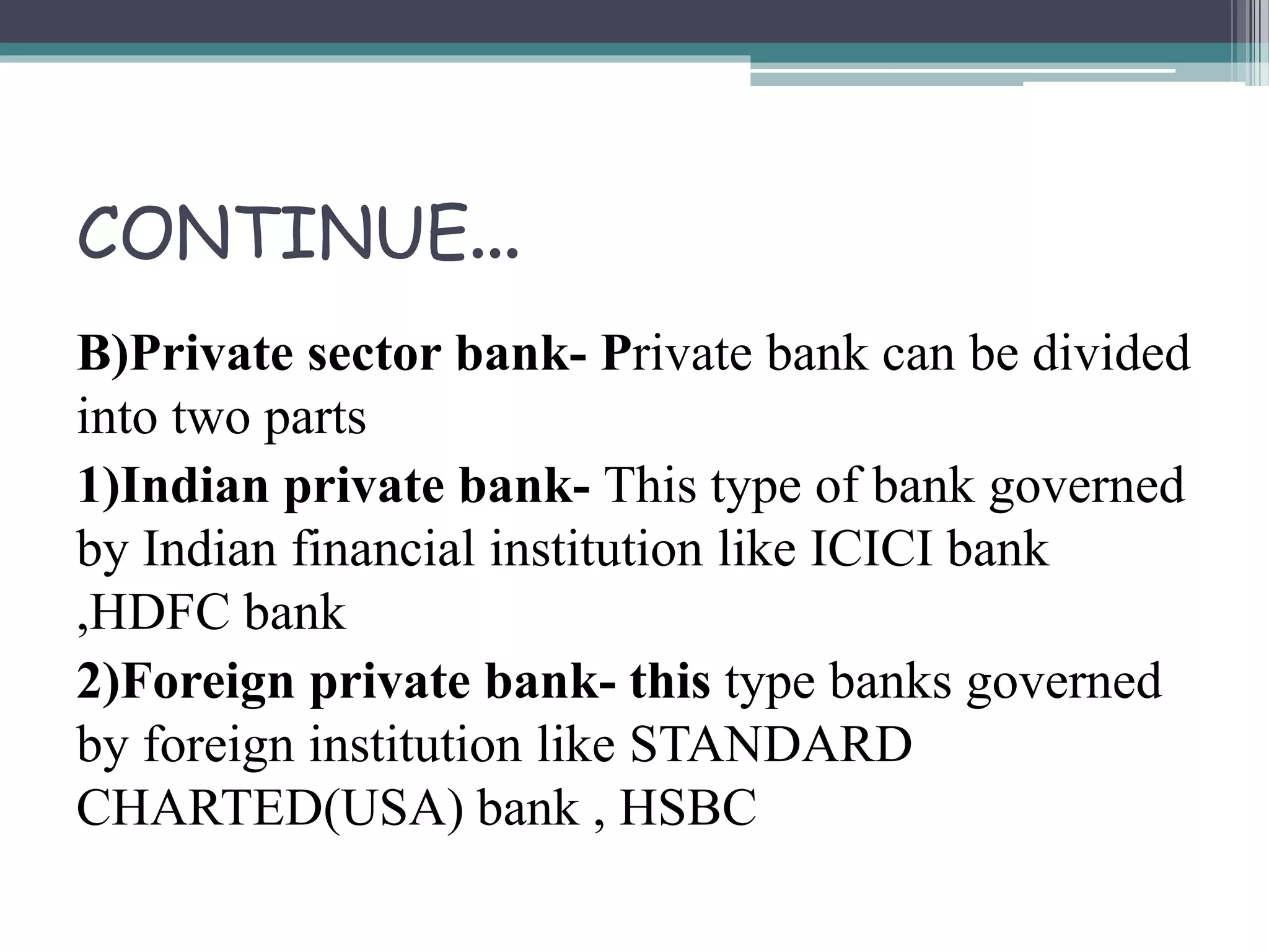 Financial institution | PPTX