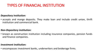 FINANCIAL INSTITUTIONS & Role In Development In SSIs / MSME Sectors.pptx