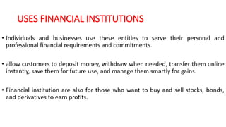 FINANCIAL INSTITUTIONS & Role In Development In SSIs / MSME Sectors.pptx