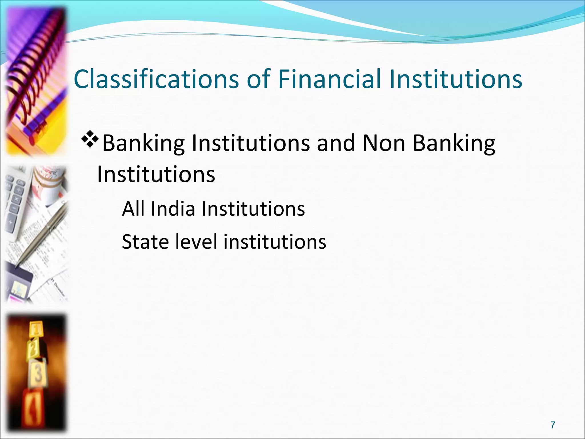 Financial institutions | PPT
