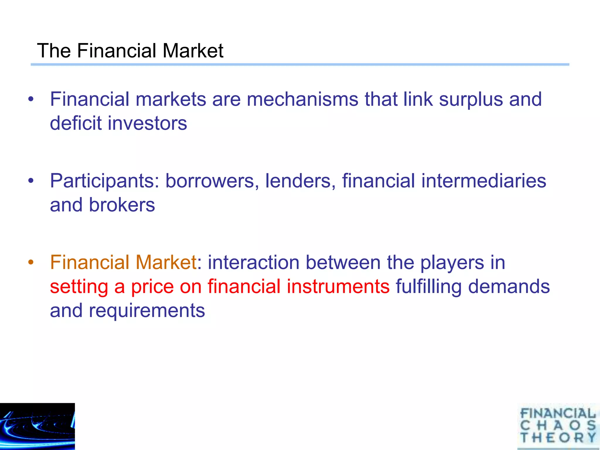 FINANCIAL INSTRUMENTS: valuation methodologies | PDF
