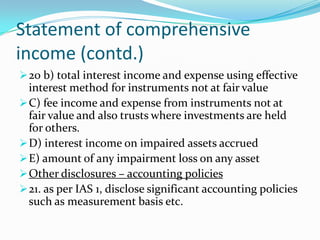 Financial Instruments Disclosures Ifrs 7 | PPTX