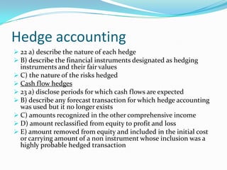 Financial Instruments Disclosures Ifrs 7 | PPTX